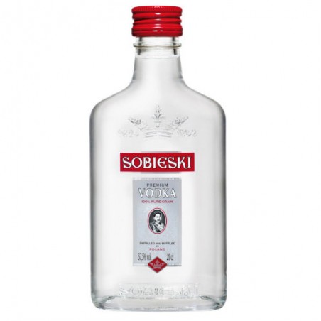 VODKA POLOGNE 37.5% FLASK 20CL SOBIESKI