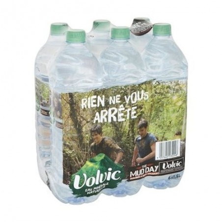 EAU MNERALE VOLVIC PACK 6X1.5L
